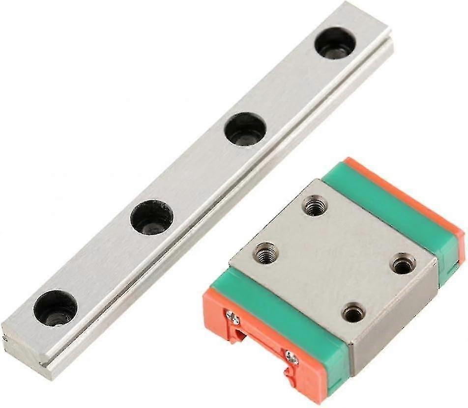 LWL7B Miniature Linear Guide Rail 7mm Width, 17x23mm Linear Guide Block ...