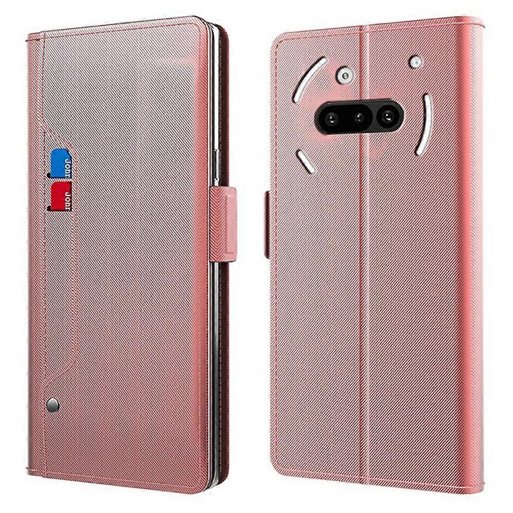 For Nothing Phone (3a) Case Stand PU Leather Phone Cover Card Holder ...