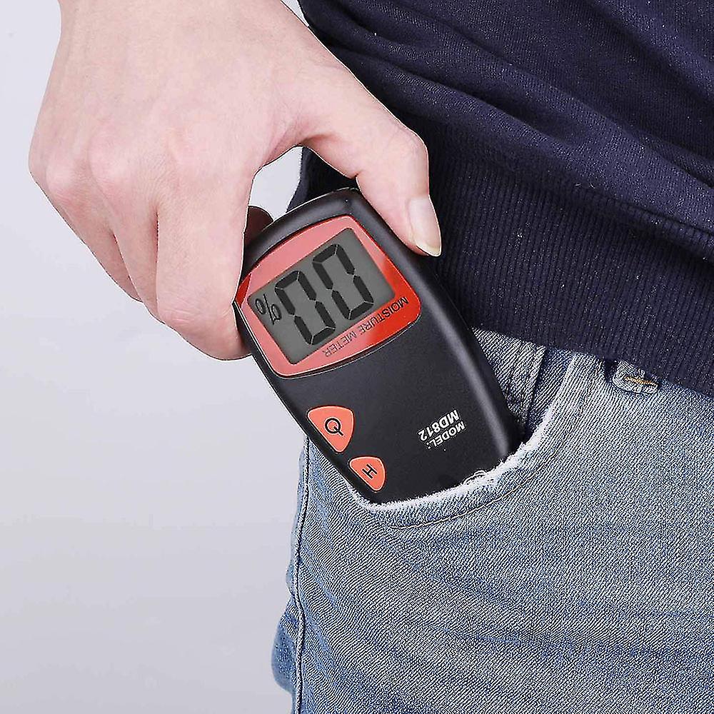 Wood Moisture Meter, Digital Water Leak Detector With Lcd Display For ...