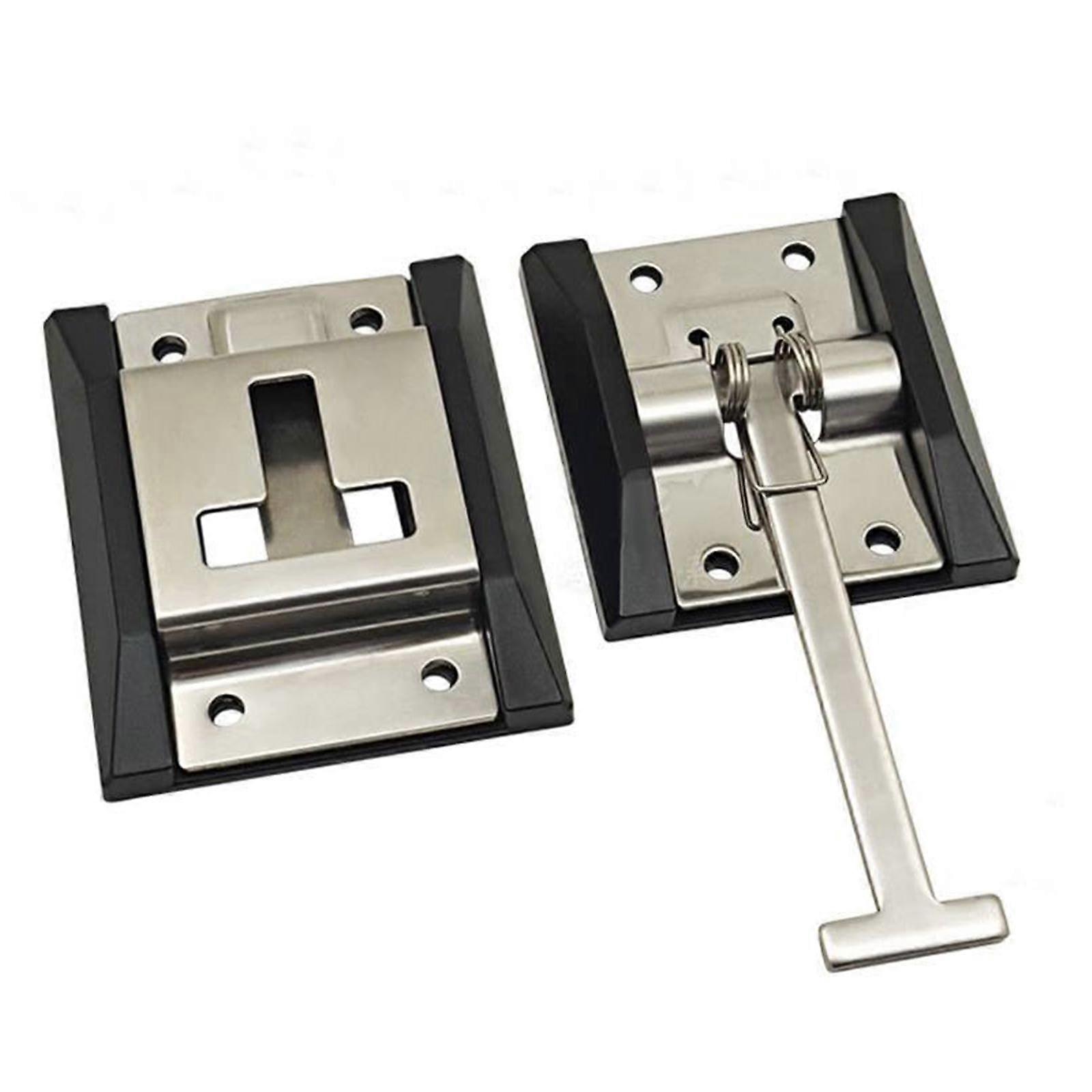 T Shape Entry Door Latch Cargo Haulers Hardware Compartment RV Catch ...
