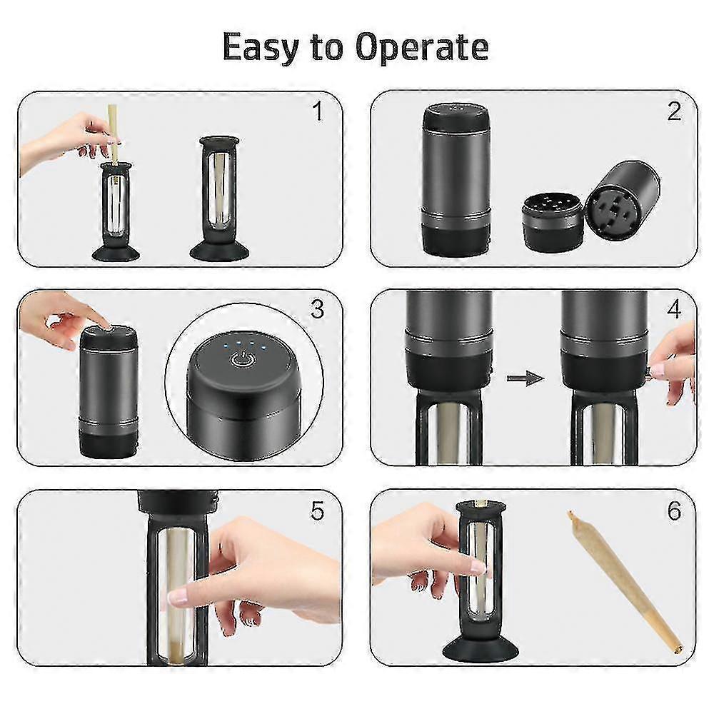Automatic Smart Grinding Machine for Herbs and Spices with Cone Holder ...