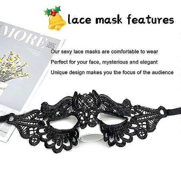 Women's Lace Venetian Masquerade Ball Lace Mask Sexy Venetian ...