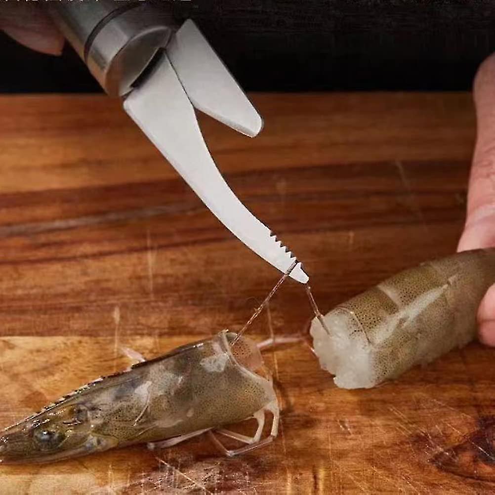 Multifunctional Fast Shrimp Peeler, 304 Stainless Steel Shrimp Deveiner ...