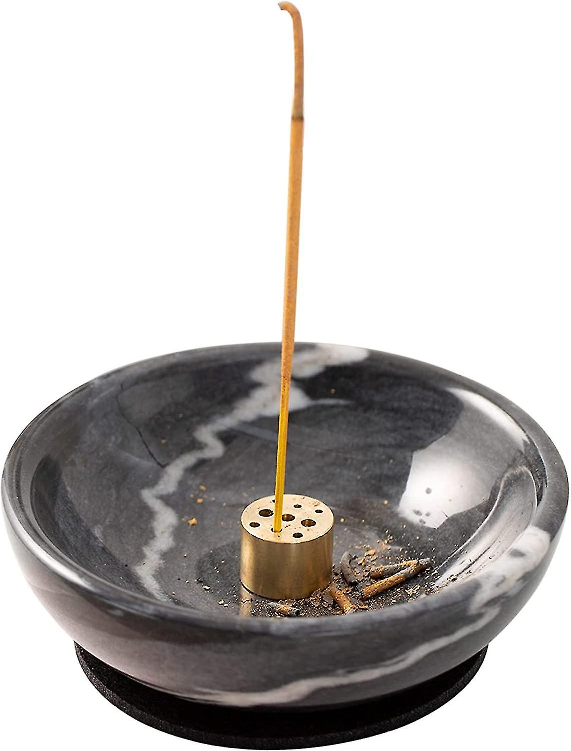 Natural Marble Incense Stick Holder With 9 Incense Holes Handmade ...