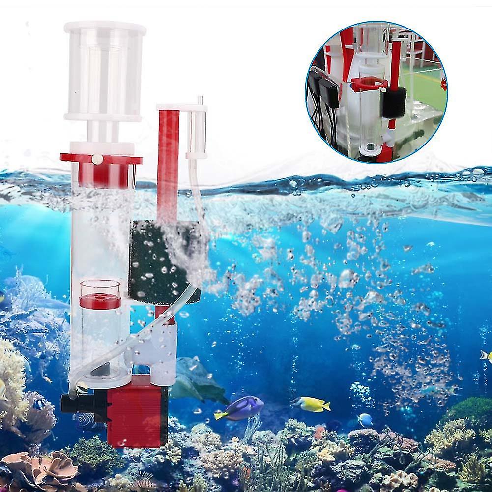 Fish tank aquarium mini built-in wall-mounted protein skimmer splitter ...