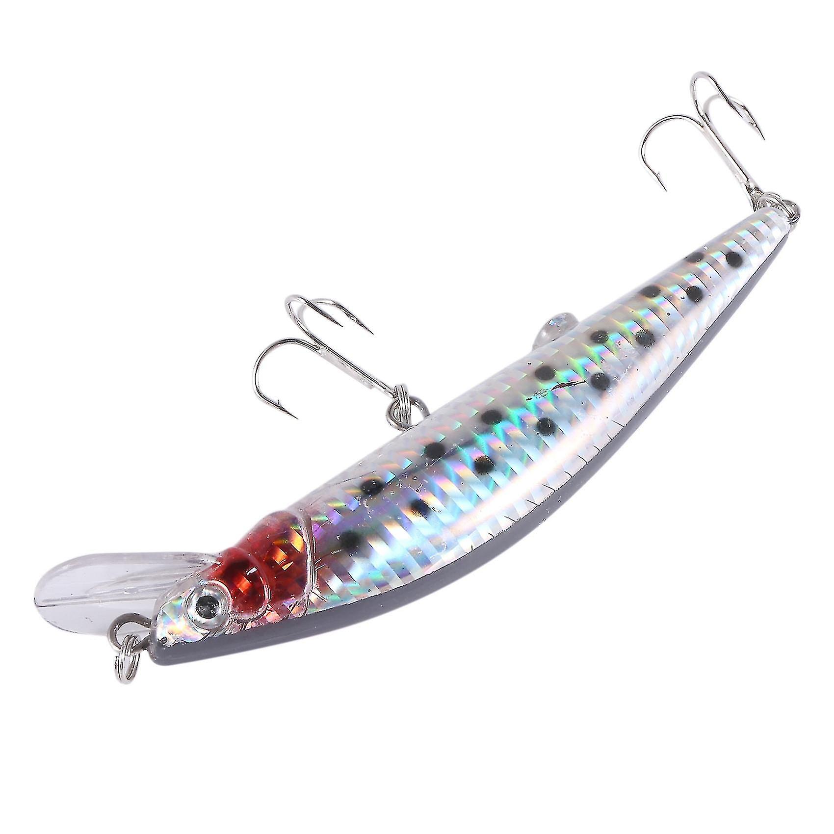 Usb Rechargeable Led Twitching Fish Lure Electric Bait Life-like Vibrate Fishing Lure Triple ...