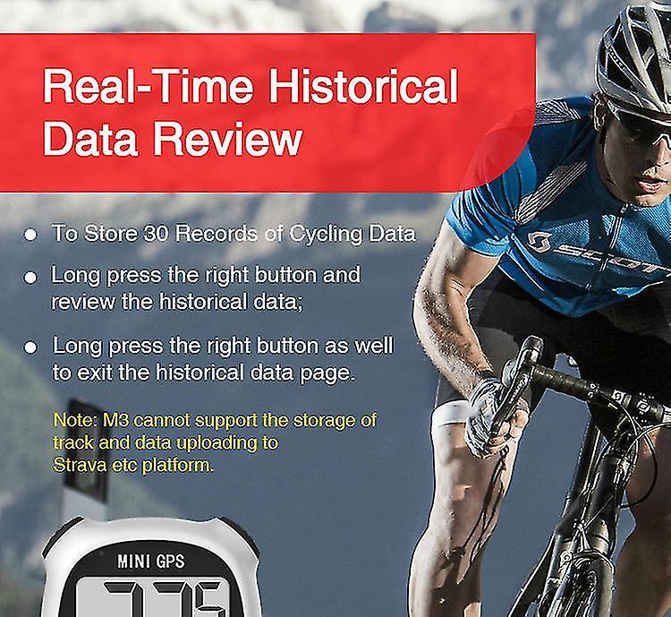 Mini Gps Bike Computer, Gps Speedometer, Wireless Bike Computer Bike ...