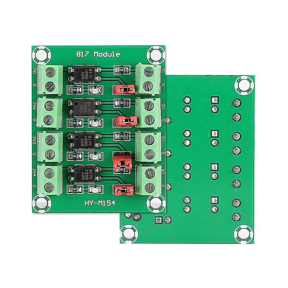 817 4 Channel Optocoupler Isolated Board Voltage Converter Adapter ...