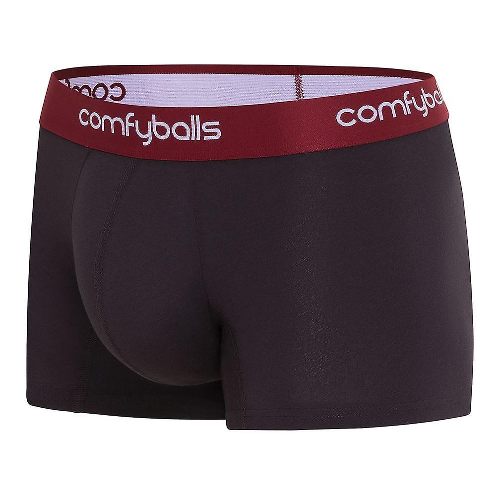 Comfyballs Mens Stretch Boxer Extra Soft Classic Regular Comfycel Trunk-Charcoal | Fruugo UK