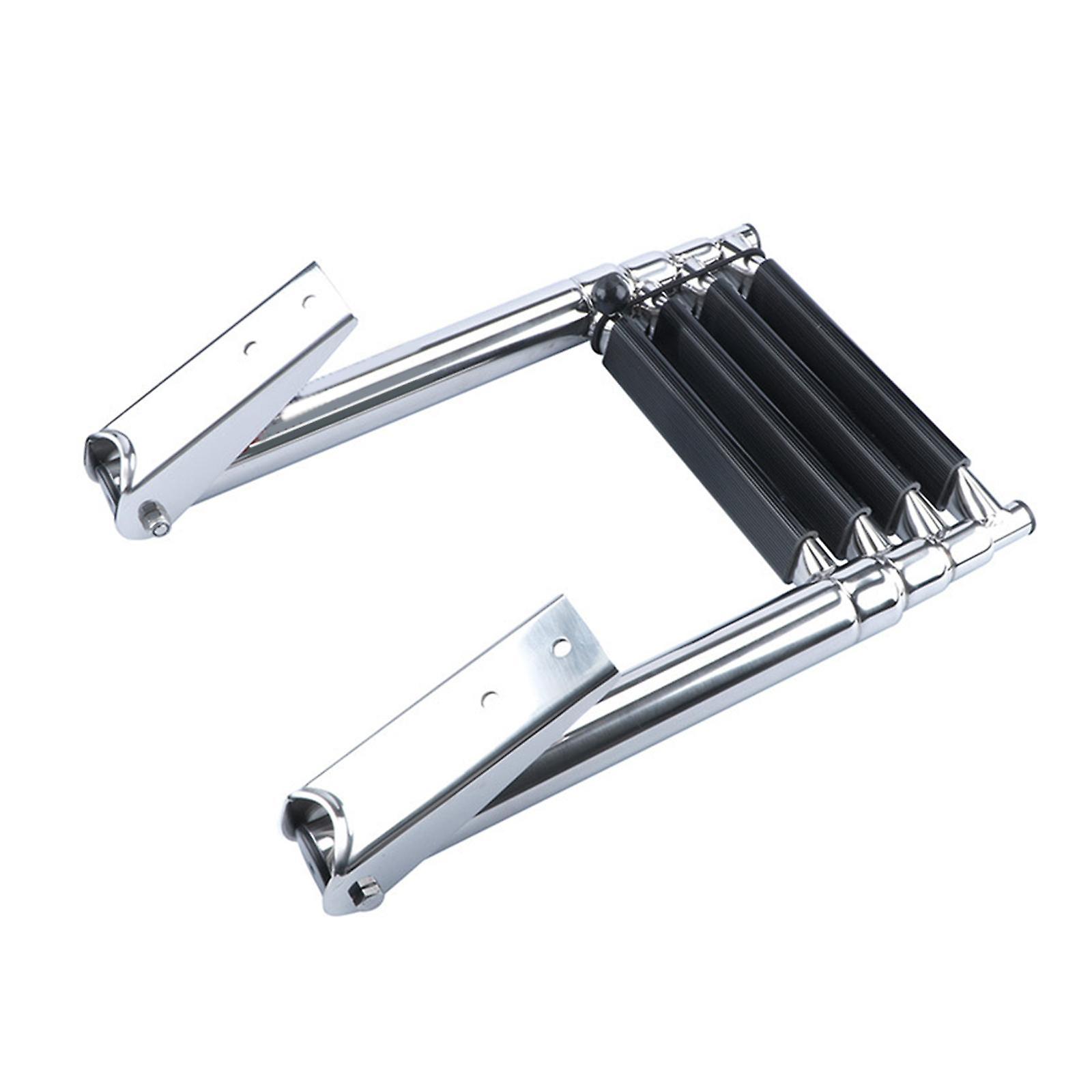 Telescoping Pontoon Boat Ladder Boarding Steps Ladder for Yacht Pontoon ...