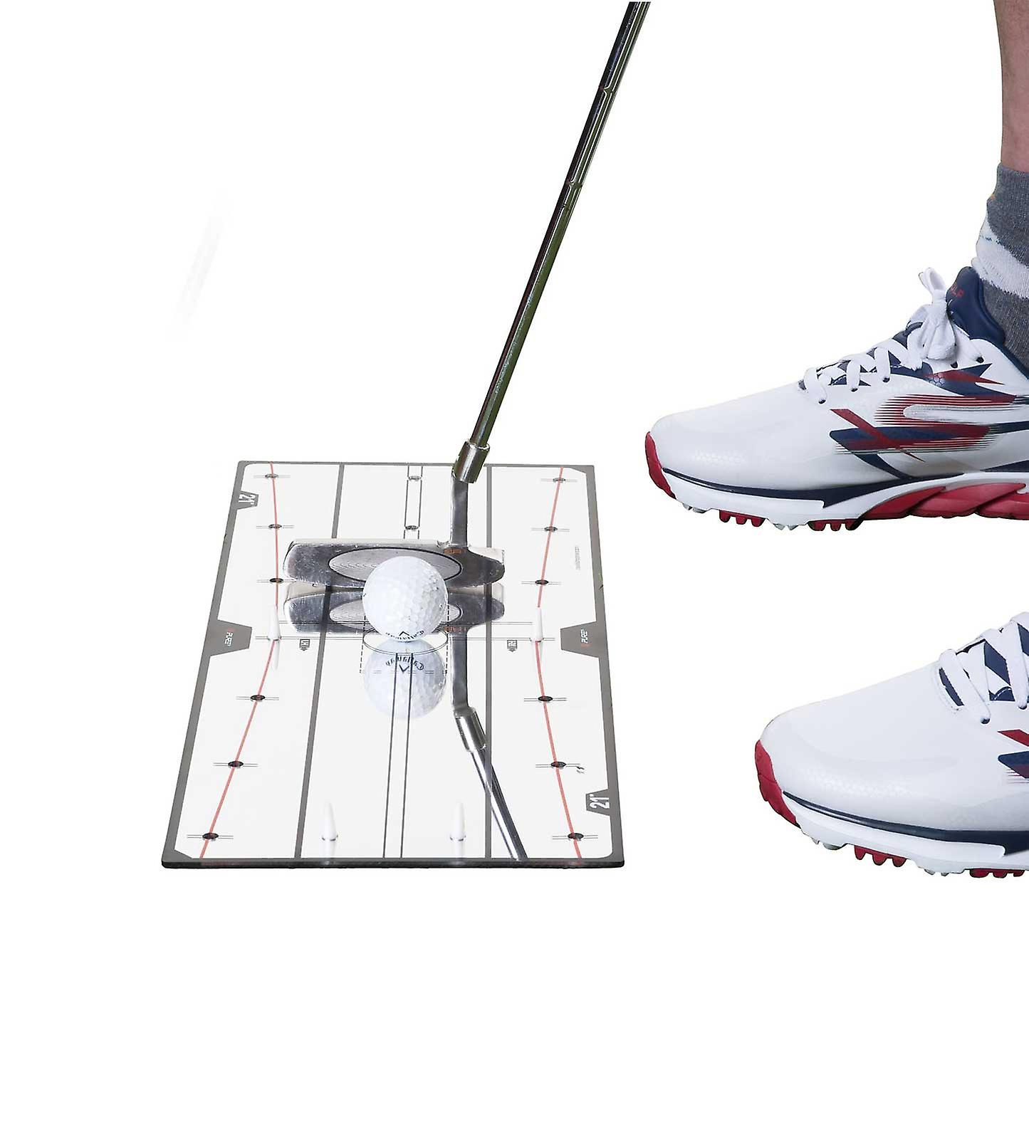 Pure2Improve 21 Inch Golf Practice Putting Mirror | Fruugo UK