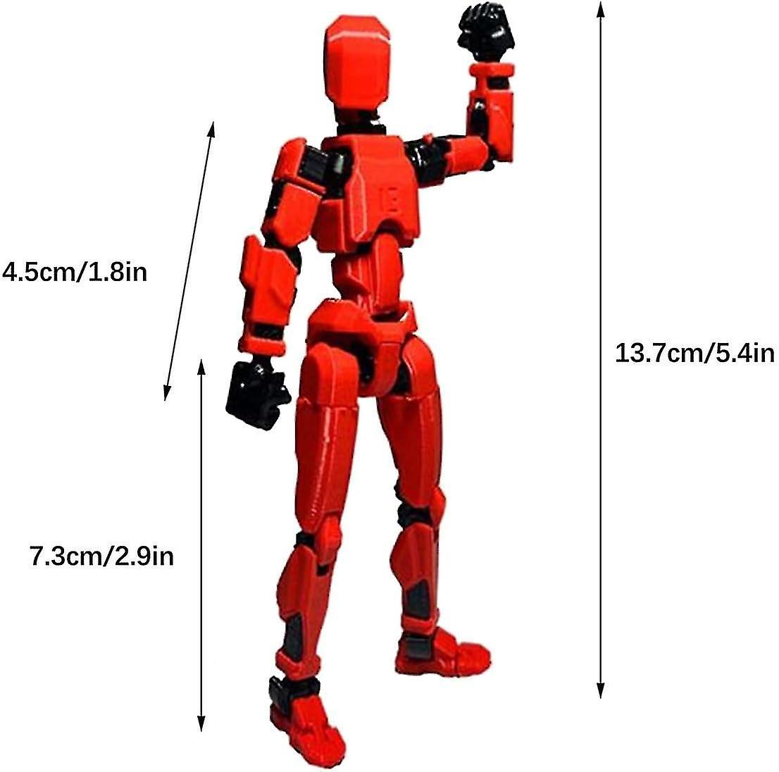 T13 Action Figure, Titan 13 Action Figure with 4 Types of Weapons and 3 ...