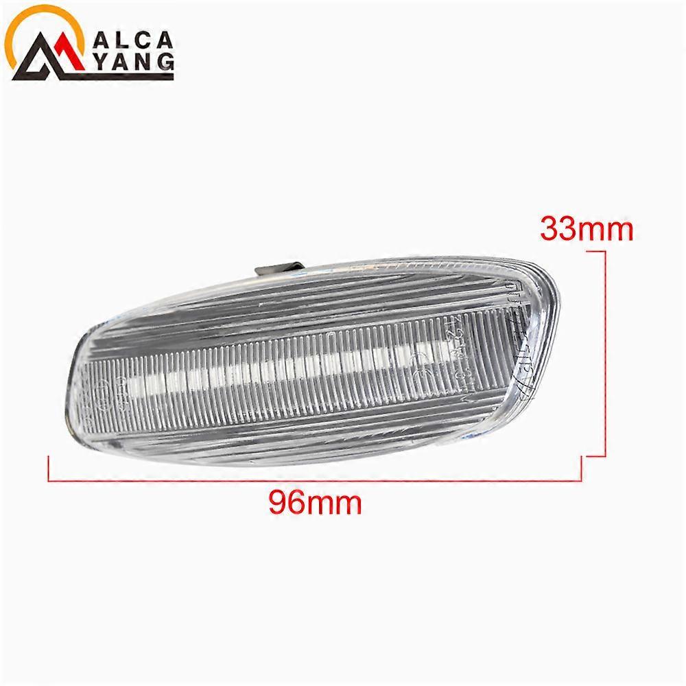 Dynamic LED Flashing Side Marker Lamp LED Strip Turn Signal car light ...
