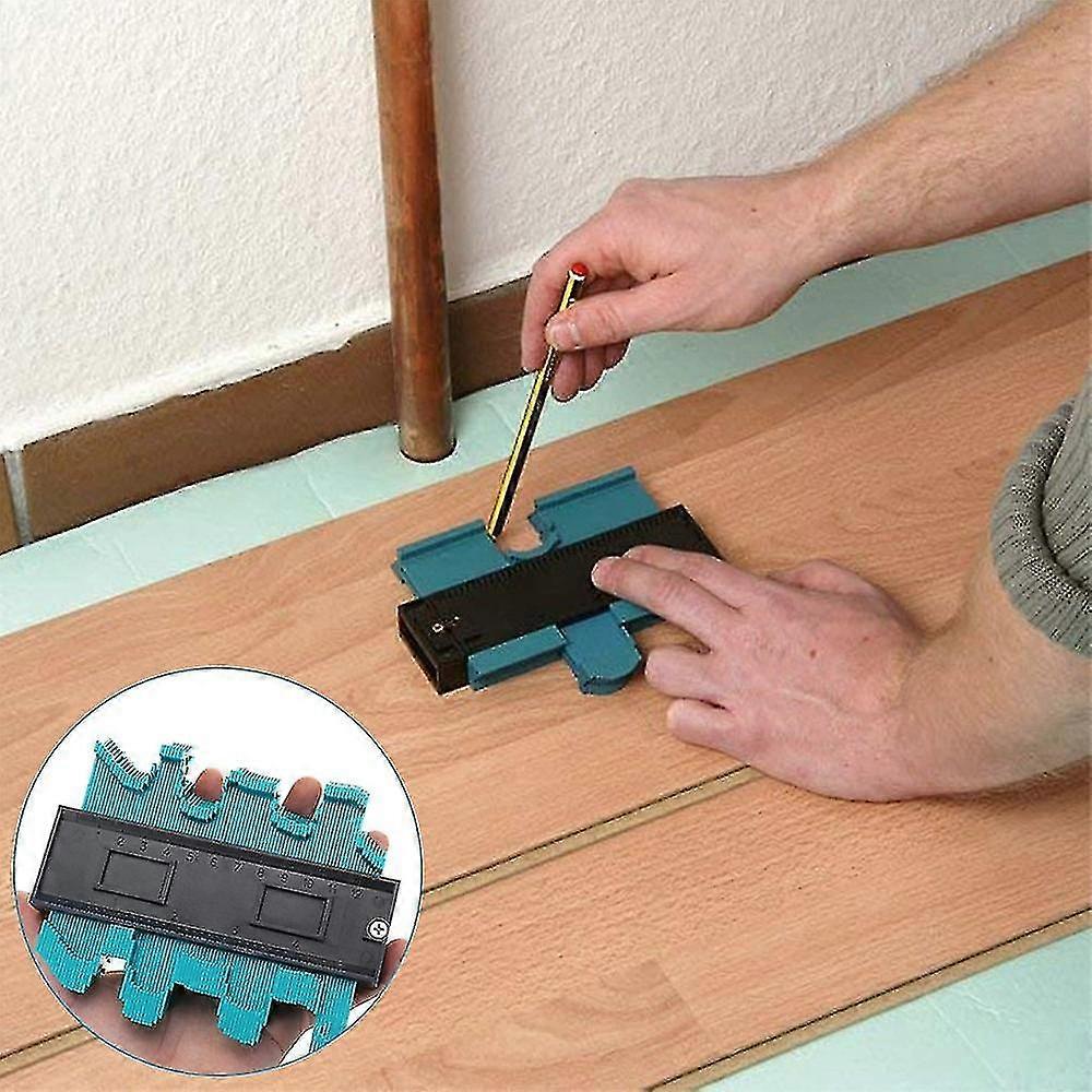 12/14/25 cm Oregelbundna konturer mätarbågs ruler plastmätare ...