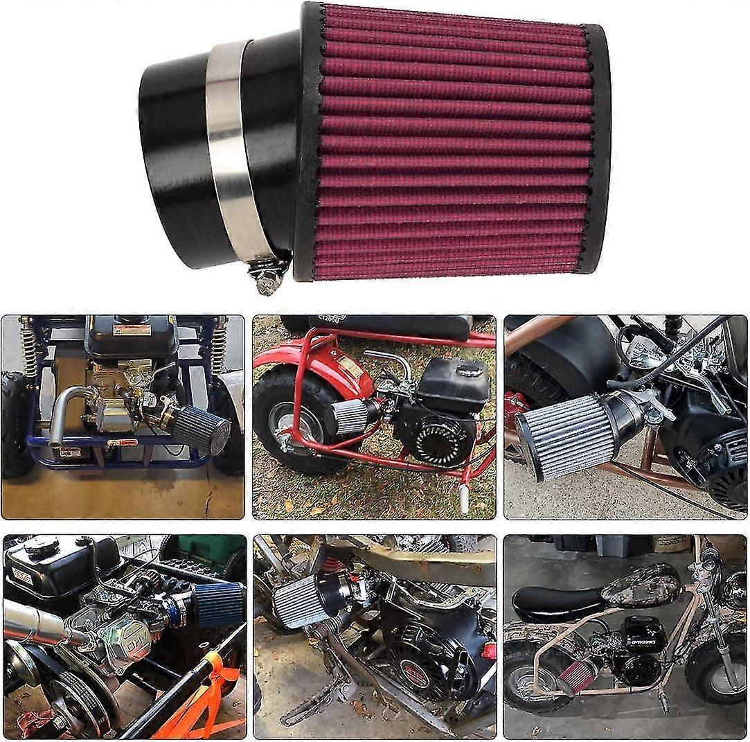 High Performance Upgraded Carburetor Air Filter Adapter Intake Spark ...