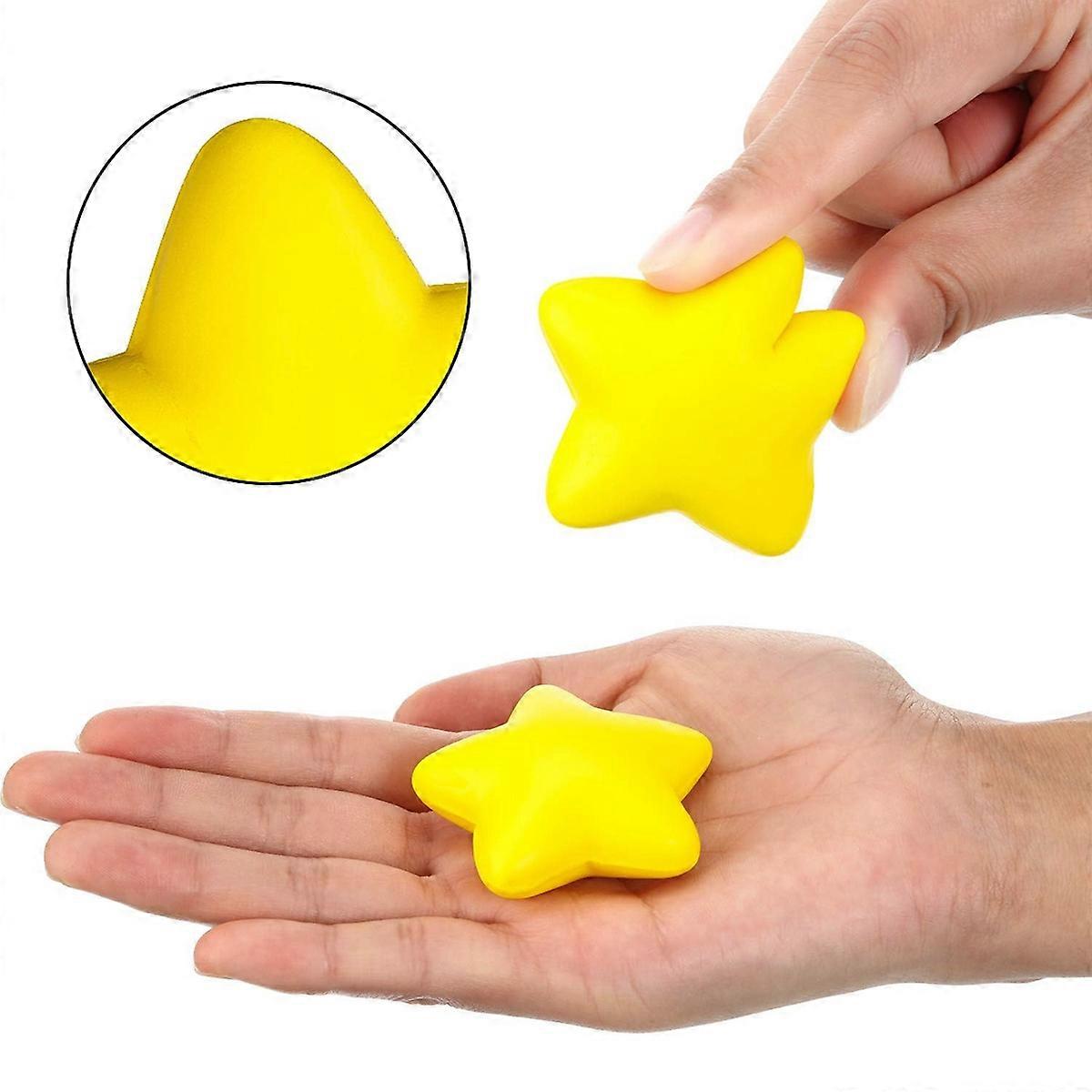 30Pcs Star Stress Ball Bulk Stress Relief Balls Mini Foam Stress Ball ...