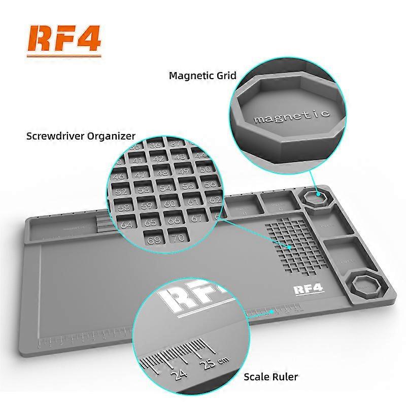 RF4 RF-503 Heat Insulation Silicone Pad Anti-static Soft Maintenance ...