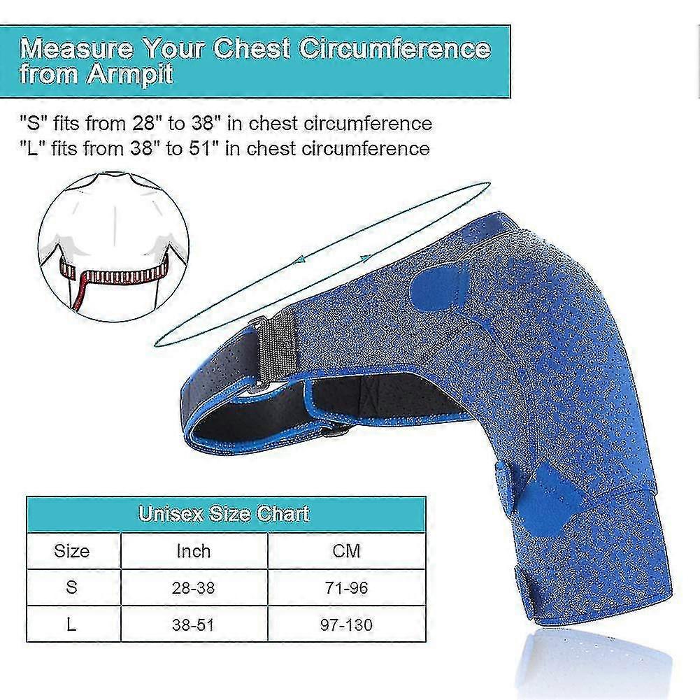 Shoulder Brace, Compression Neoprene Shoulder Support for Injury ...