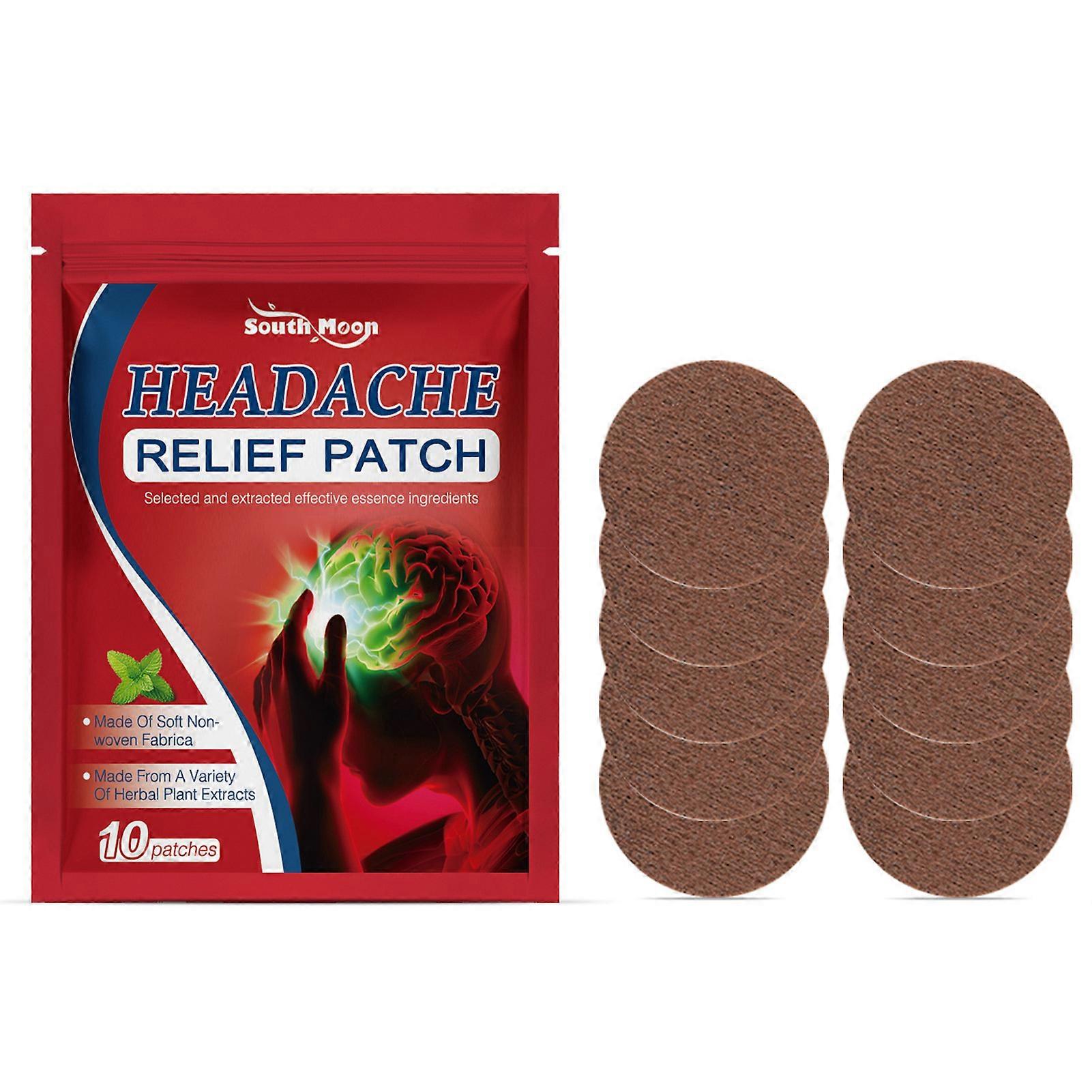 10pcs Head and Neck Muscle Care Stickers Pure Natural Ingredients ...