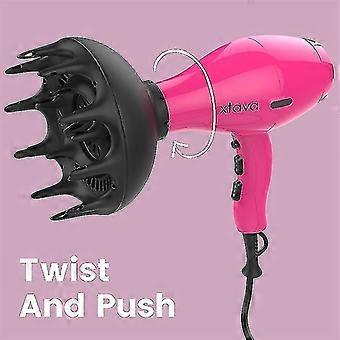 Black Orchid Large Hair Diffuser For Curly And Natural Hair | Fruugo UK