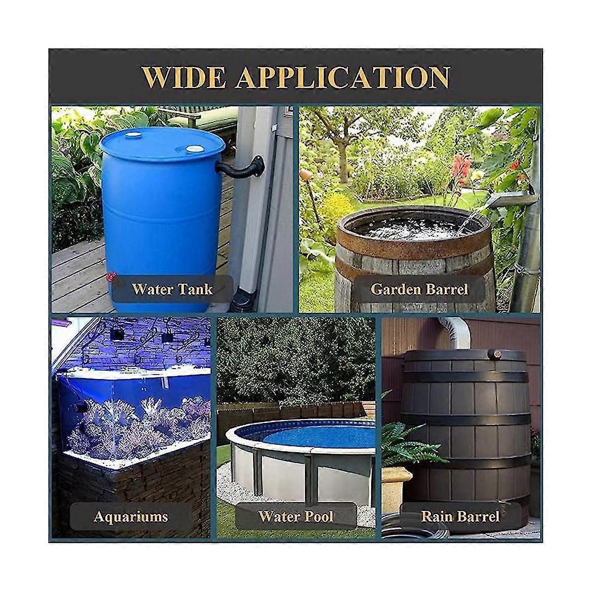 Pvc Rain Bucket Faucet Kit, 3/4 Inch Pvc Ball Valve, Bucket Bucket ...