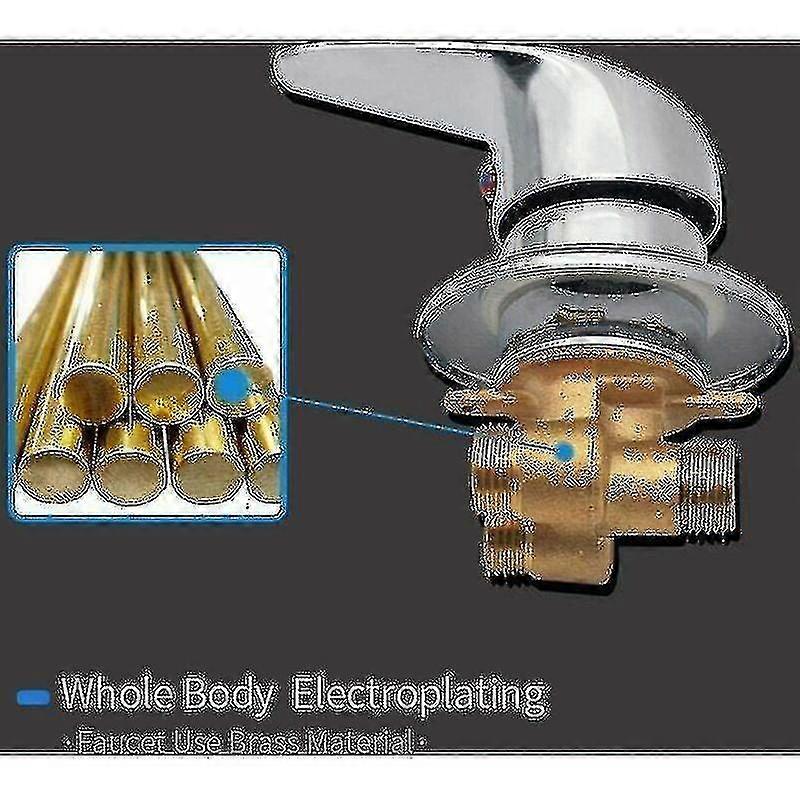 Mixer Tap Shower Cabin Brass Shower Faucet Outlet Diverter Chrome ...