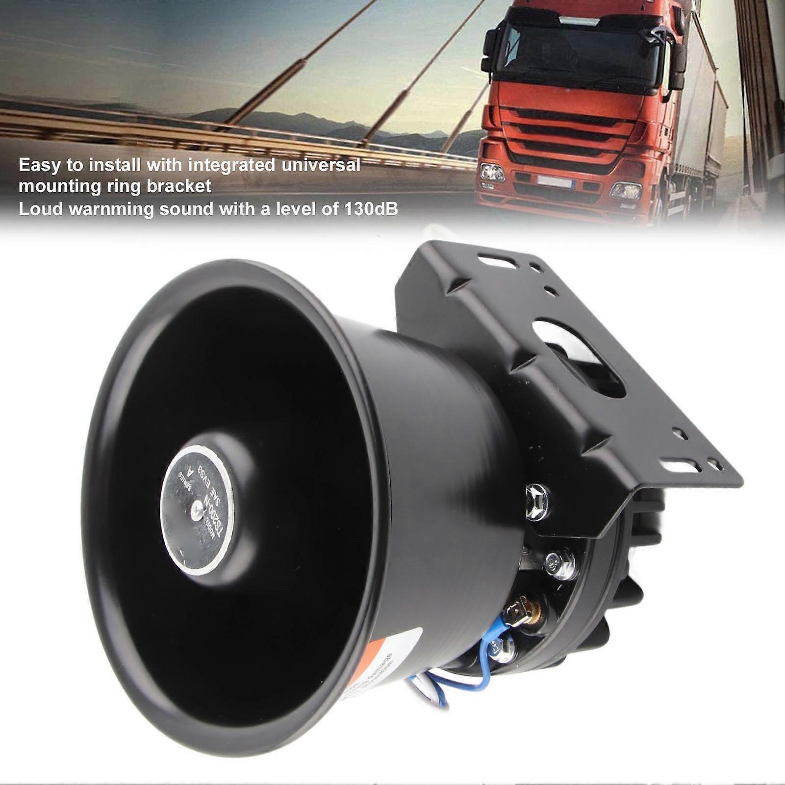 Warning Siren Speaker 200W 130dB Emergency Alarm Cone Car Horn for ...