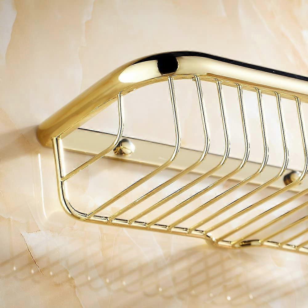 Brass Shower Caddy with Concealed Installation Screws Rustproof ...