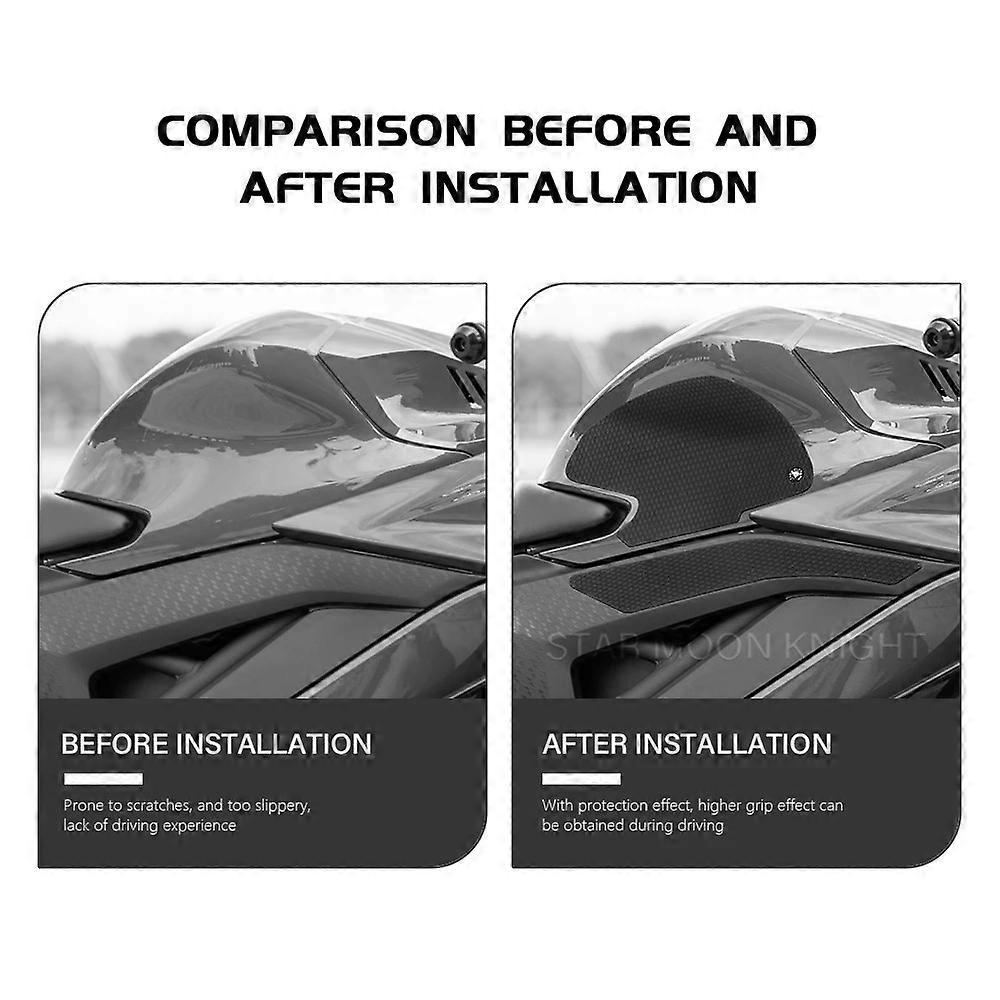 For Yamaha YZF R3 R25 YZFR3 2019 - 2023 Side Fuel Tank pad Tank Pads ...