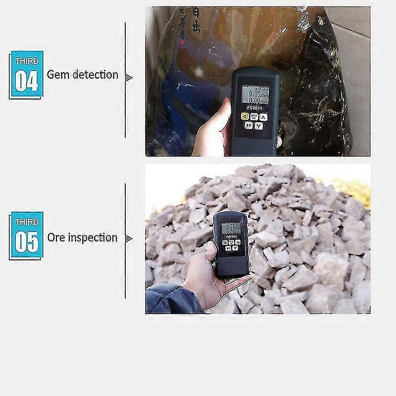 Display Screen Geiger Counter Nuclear Radiation Detector Personal ...