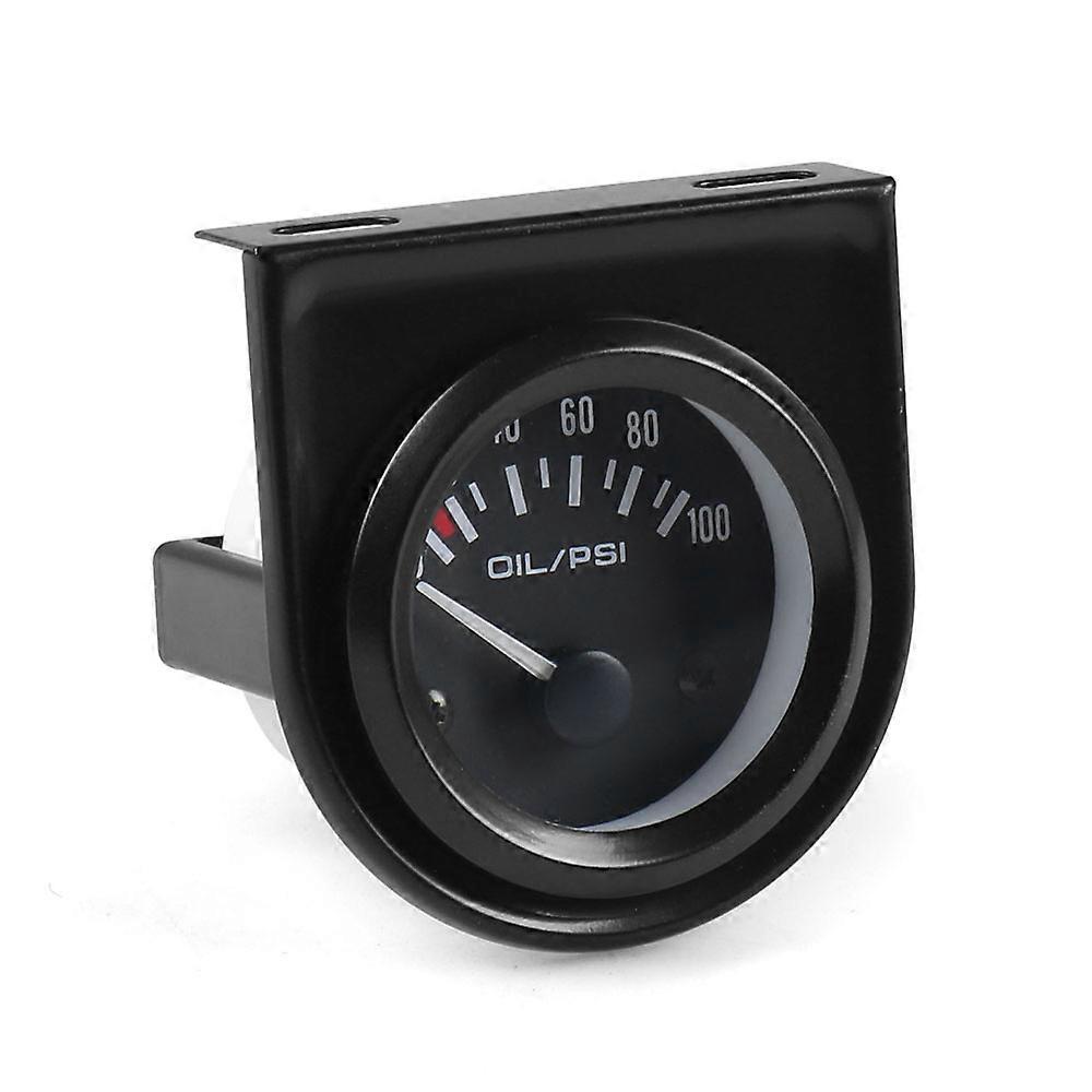 2INCH 52MM Black Volt meter Water temp Oil temp gauge Oil press gauge ...