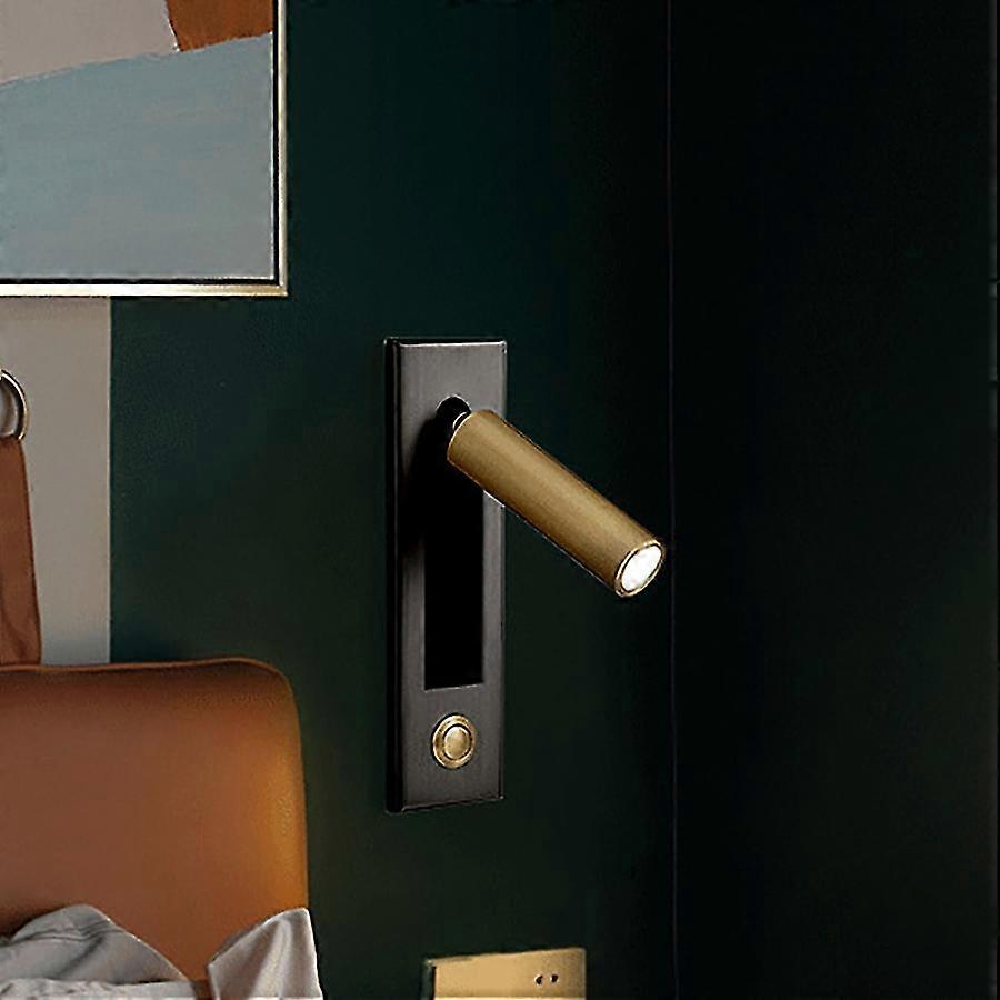 Reading Lights,headboard Wall Light Reading Light Recessed Push Switch ...