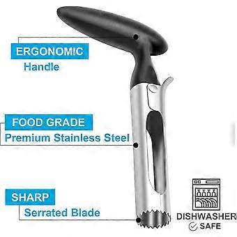 Apple Slicer & Corer with Sharp Stainless Steel Blades and Ergonomic ...