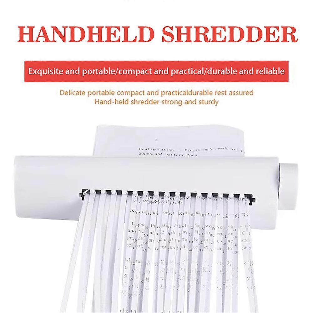 Mini Manual Paper Shredder Reusable Document Cutter for Home/Office ...