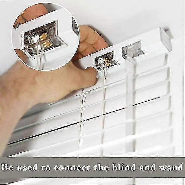 4 Pieces Blind Wand Tilt Control Wand Tilter for 1 Inch Mini Blind Head ...