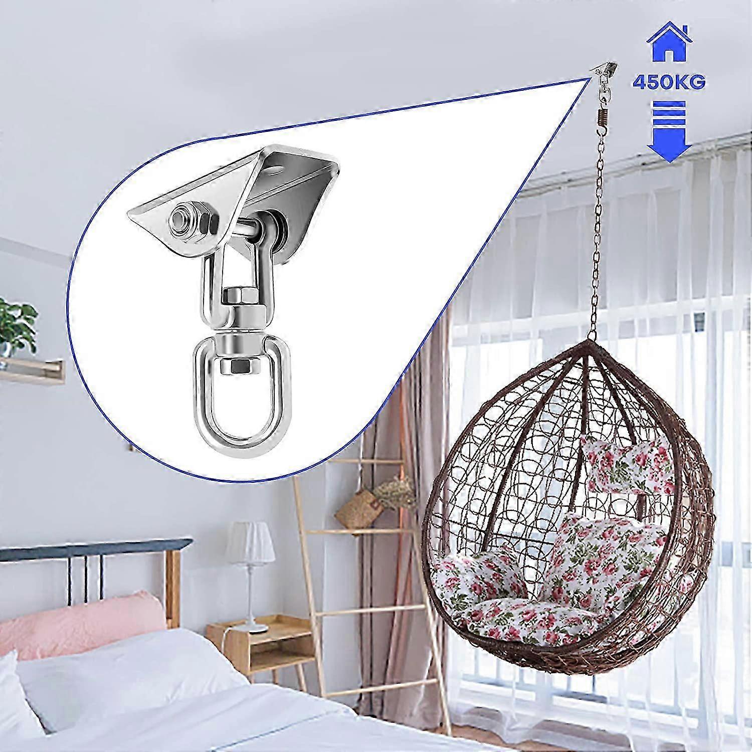 SUS304 Stainless Steel Heavy Duty Ceiling Hook, Hanging Hook, 4 Fixing ...