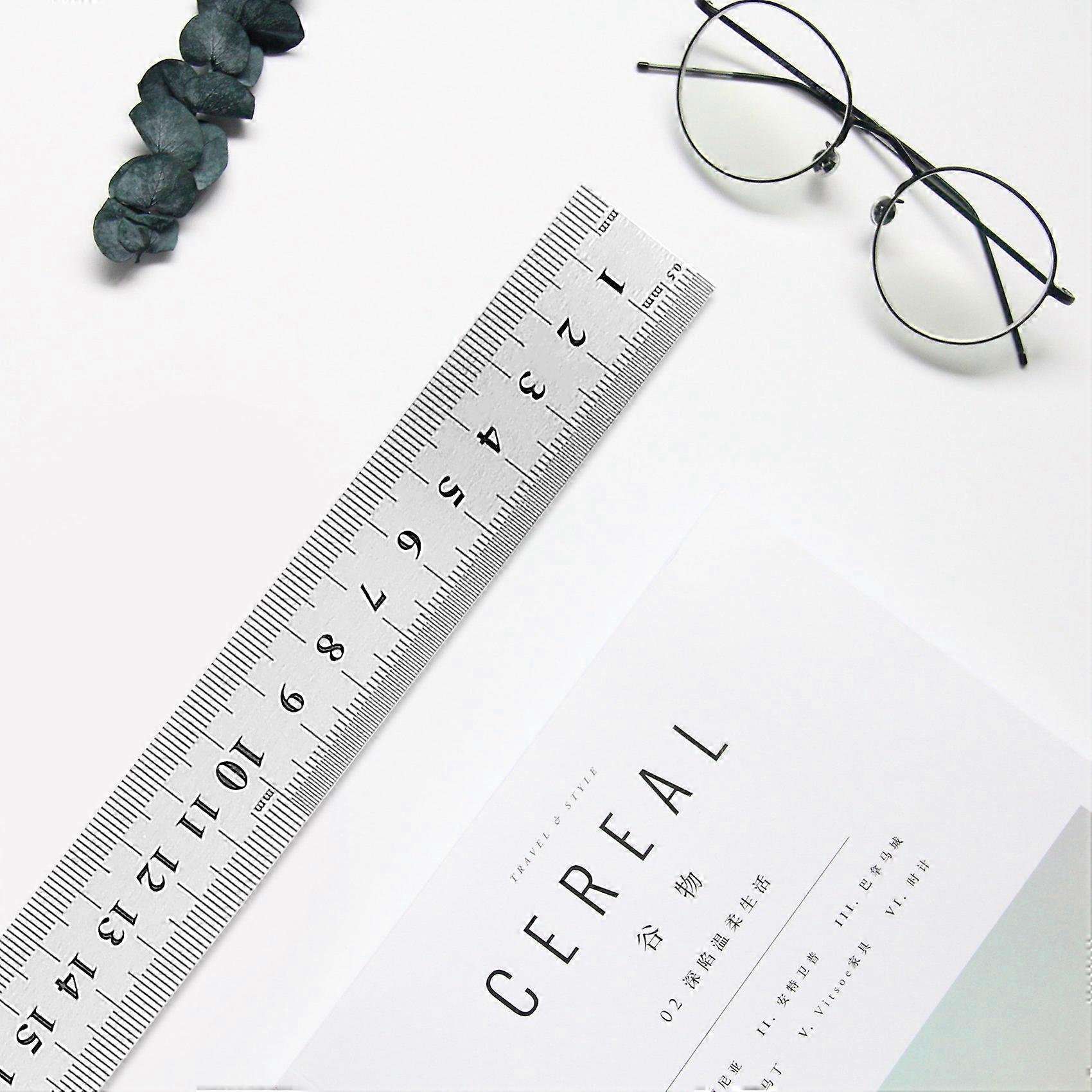 Groove Right Stainless Steel Metric Ruler 50 cm Stainless Metric Ruler ...