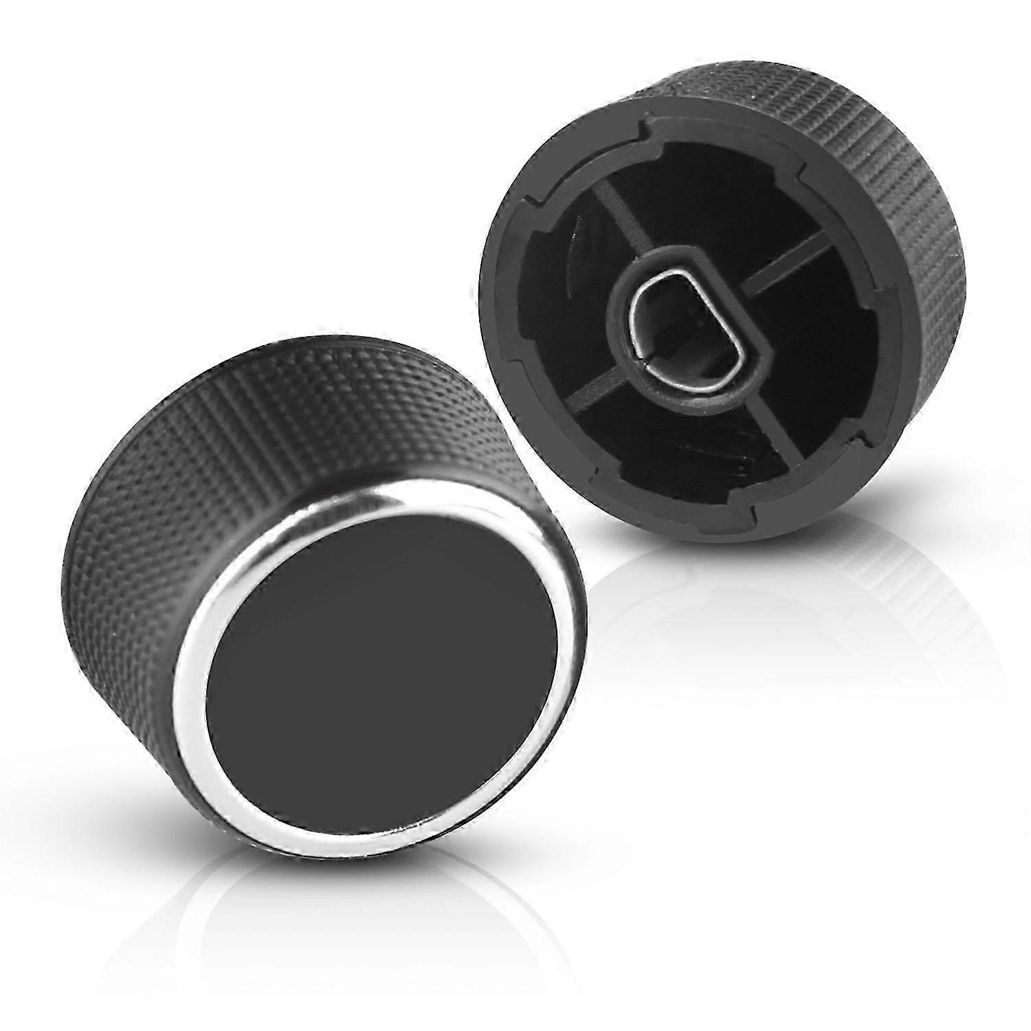 2 Pc Rear Radio Audio Volume Control Knob Dial Tuner For 07-13 Acadia ...