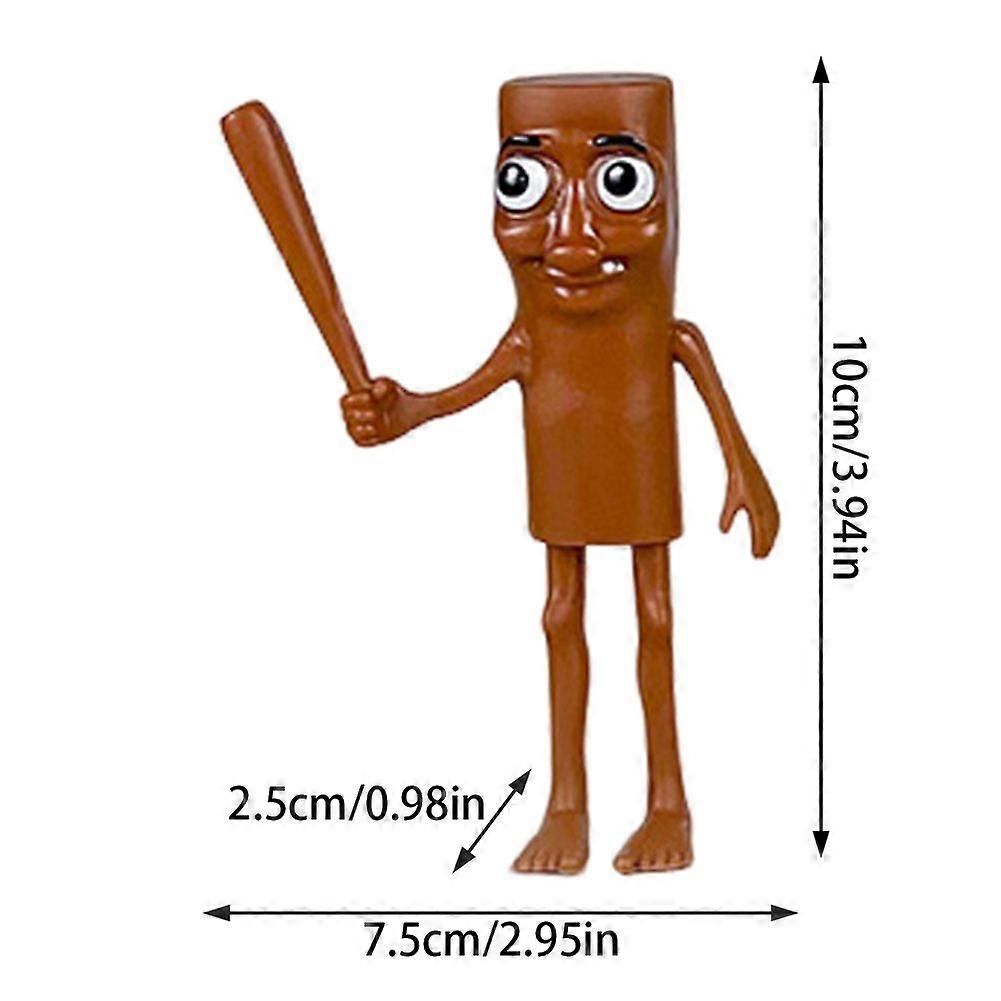 Tung Tung Sahur Figure - Italian Brainrot Figures AI Meme Stick Man ...