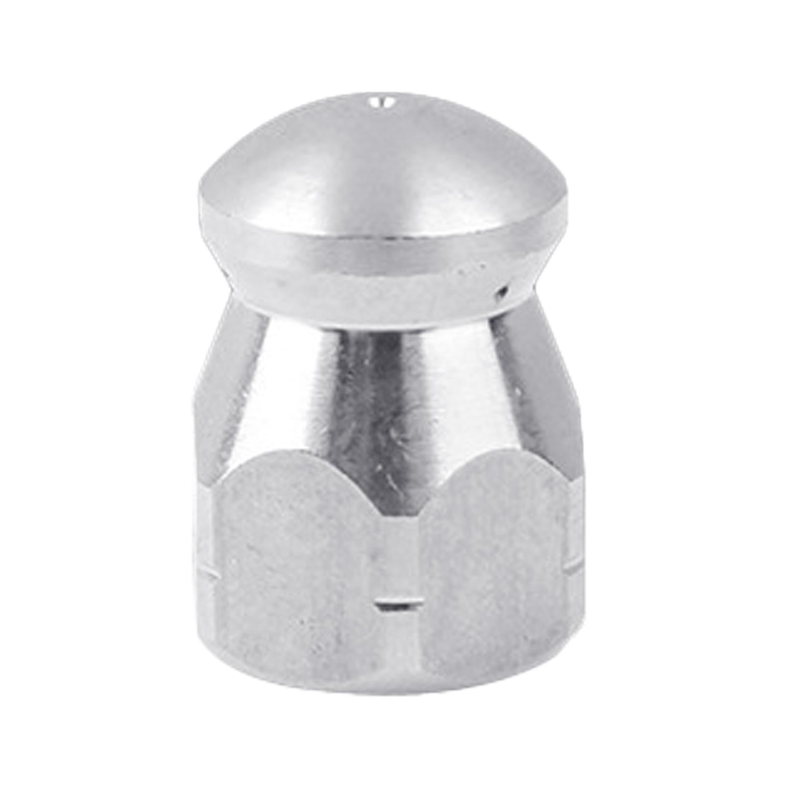 Sewer Nozzle Stainless Steel Button Nose Pressure Drain Hose Pipe Tap ...