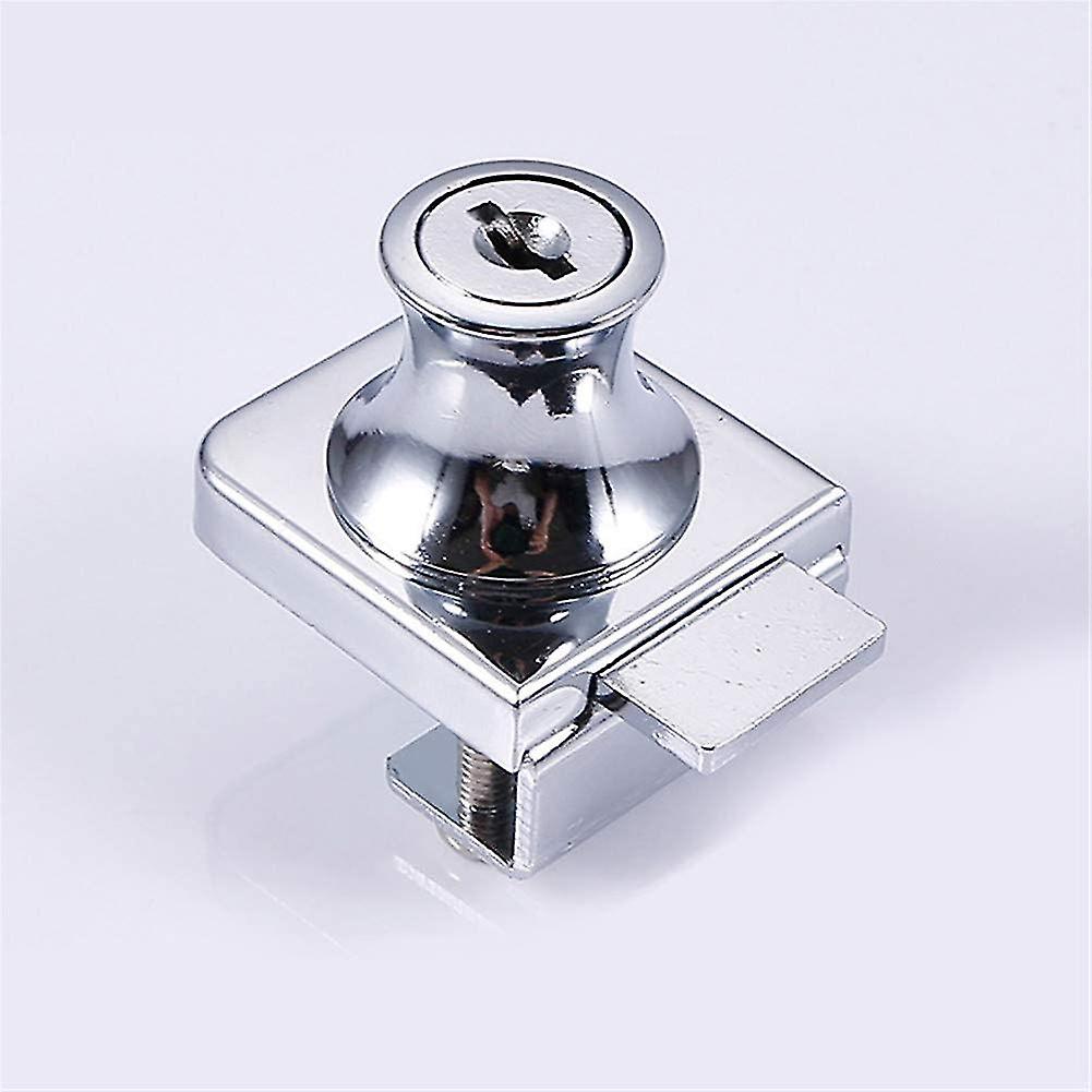 Glass Door Lock, Chrome Steel Lock, Glass Screen Lock, Lock For Glass ...