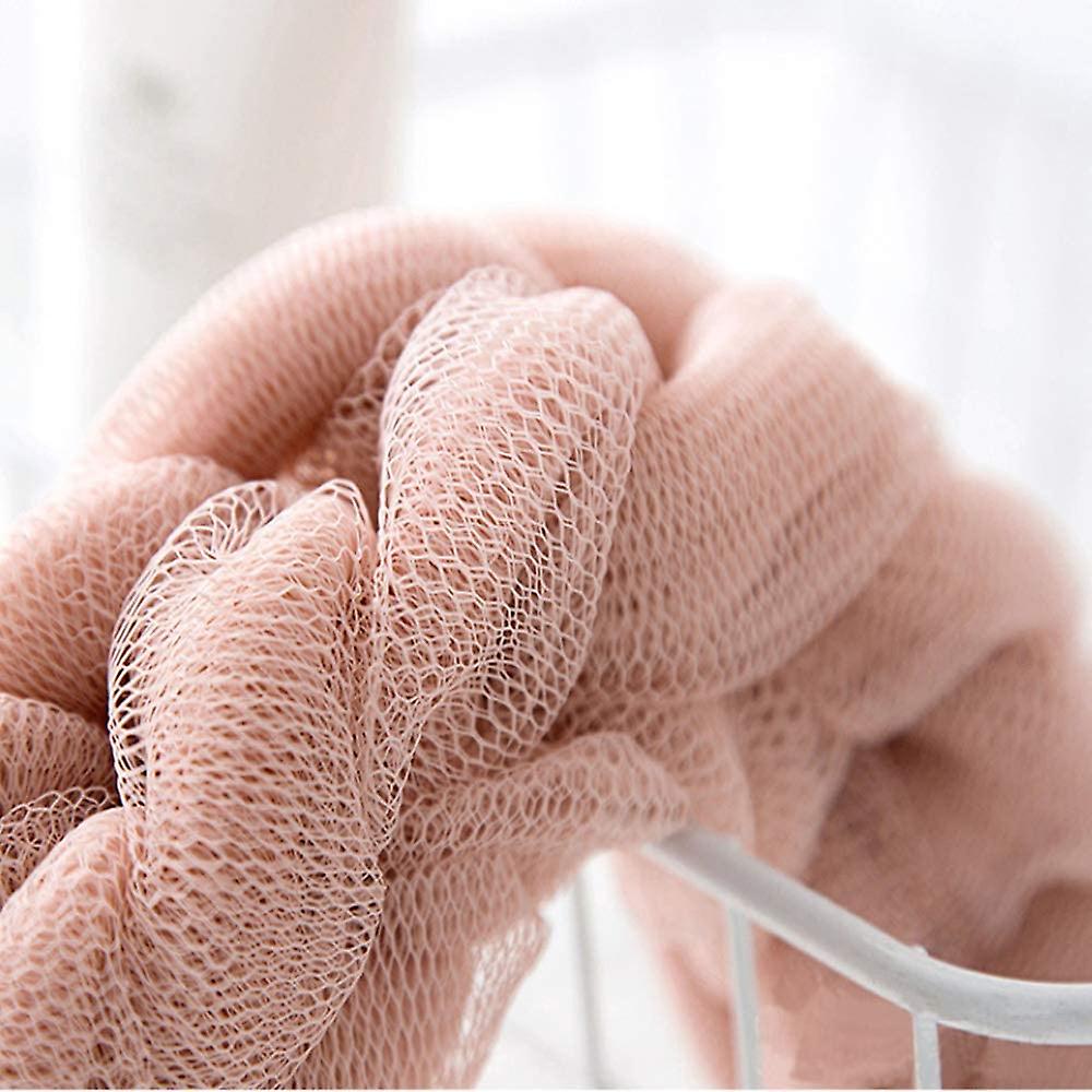 3 Pieces Mesh Shower Sponge, Back Scrubber Bath Sponge, Bath Shower ...