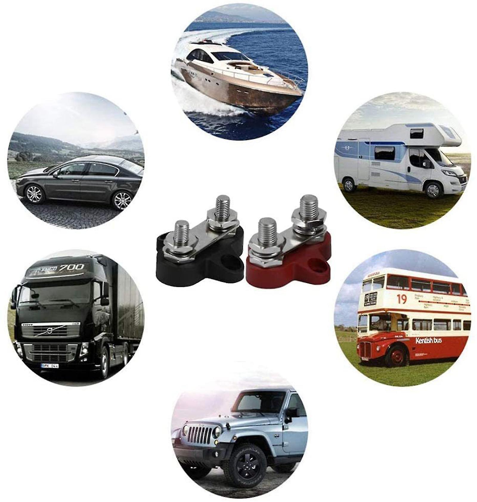 M8 Power Distribution Car Bus Bar Power Cable Terminal Blocks Studs For ...