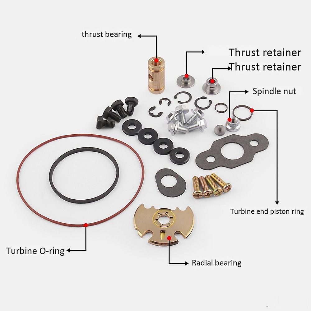Turbocharger Turbo Rebuild Repair Service Kit For Gt1549 Gt1749 Gt1752 ...