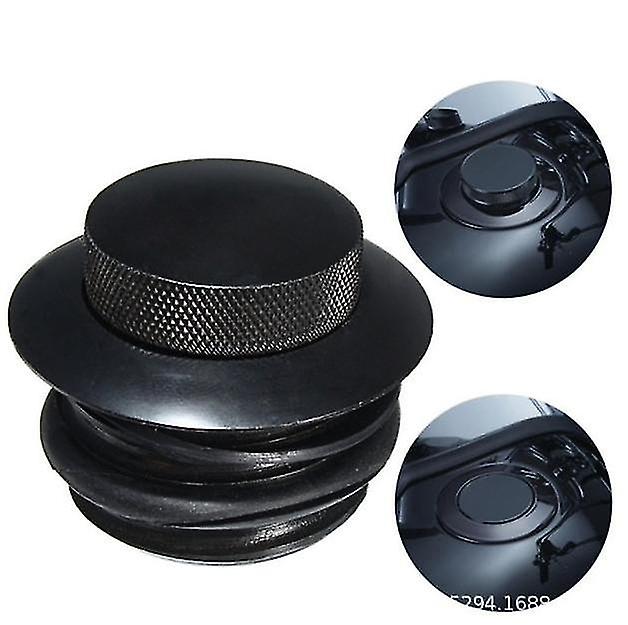 Fuel tank gas cap black reservoir cap motorcycle tank cover for harley ...