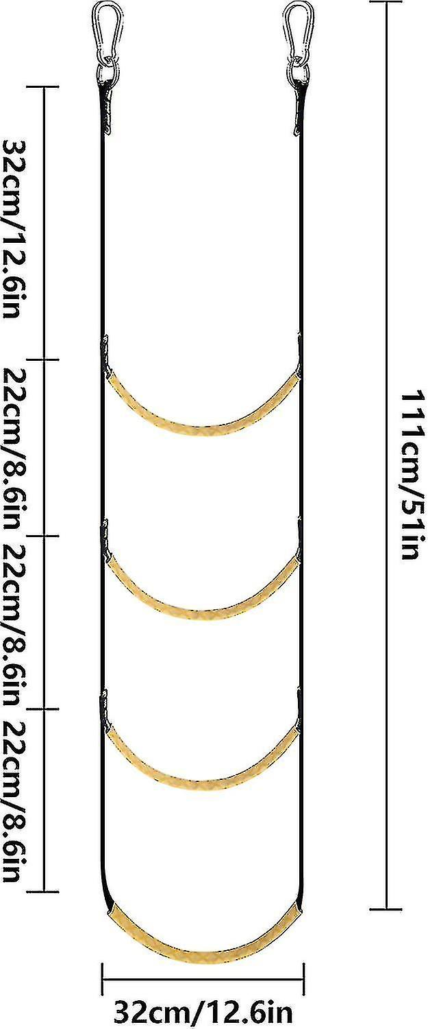 Boat Rope Ladder, Portable Boat Rope Ladder Extension Fishing Rope ...