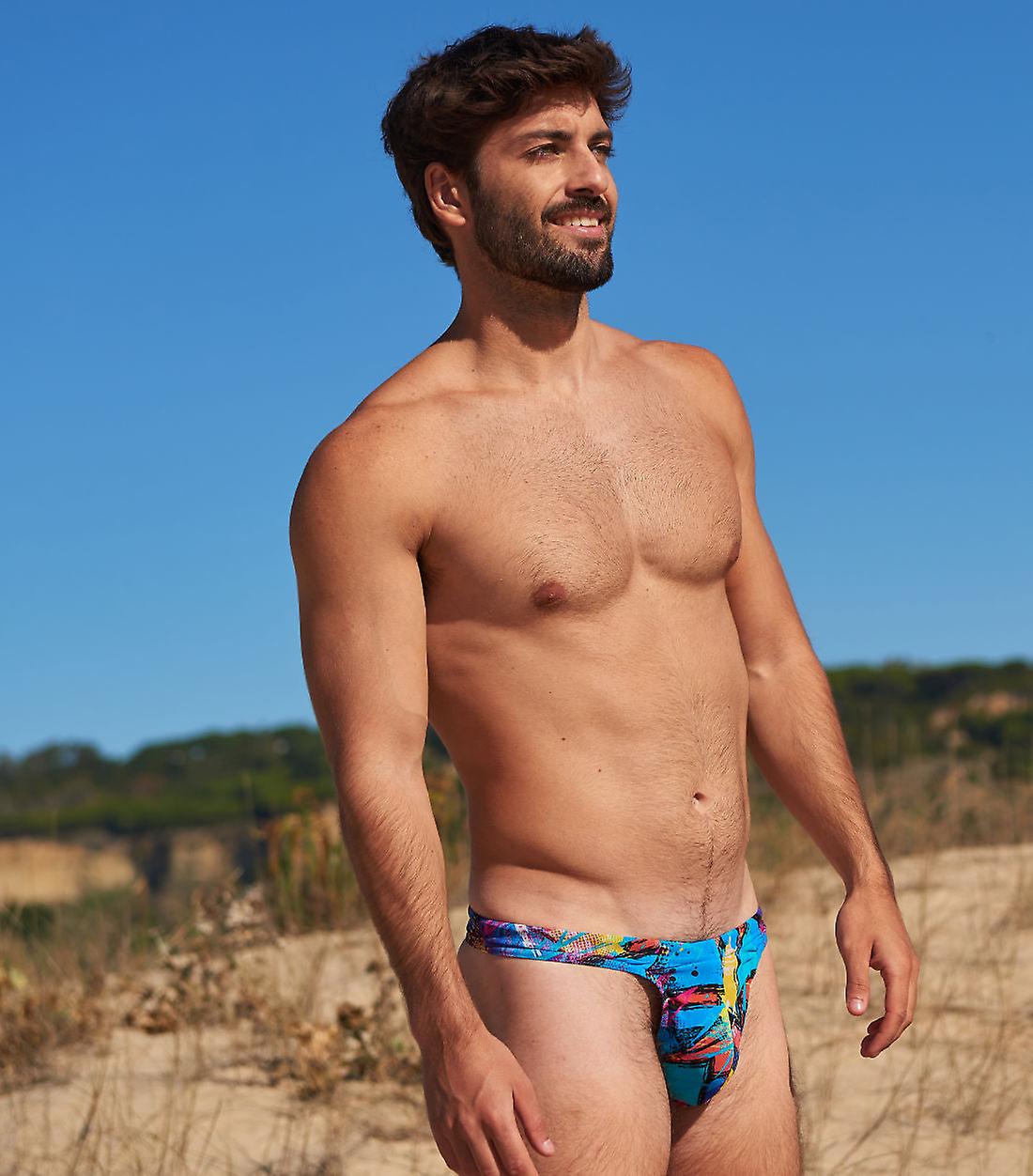 Kiniki Bahama Tan Through Men's Swim Thong (5th Generation) | Fruugo US