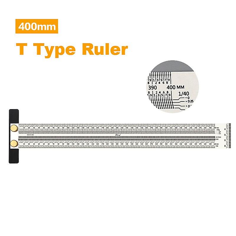 High-precision Scale Ruler T-type Hole Ruler Stainless Steel ...