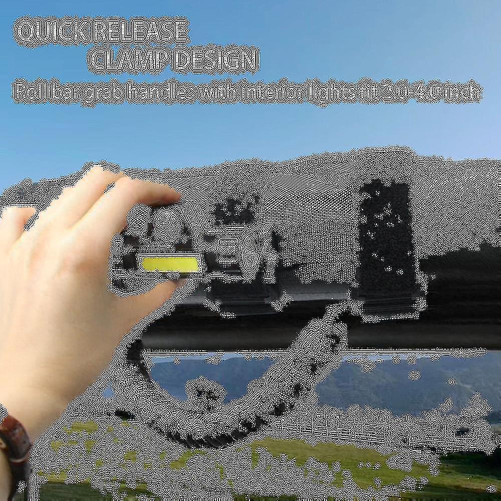 Roll Bar Grab Handles With Dome Light For Wrangler Cj Yj Tj Jk Jl ...