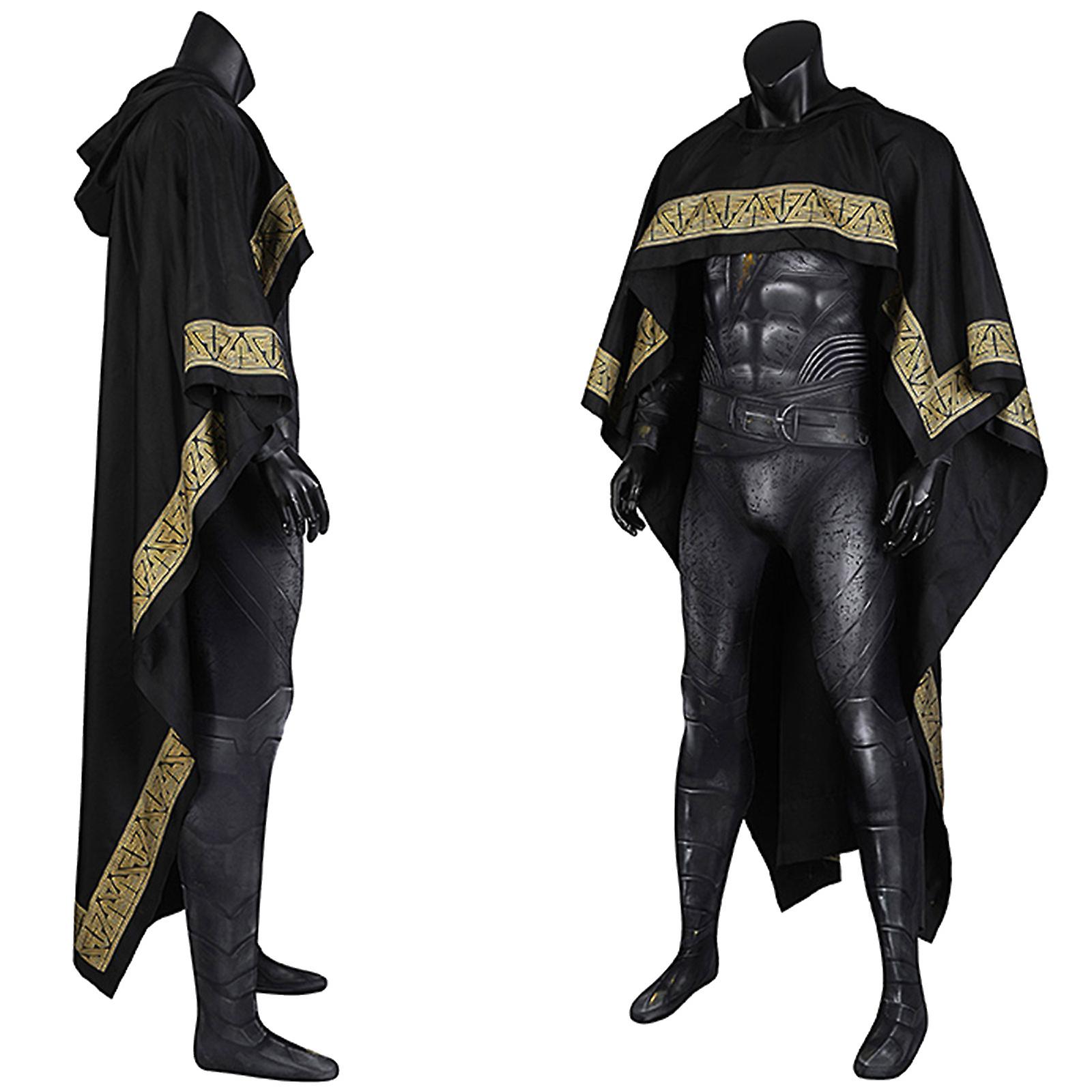 Super Hero Black Adam Costume One Piece Halloween Luxury Costume One ...